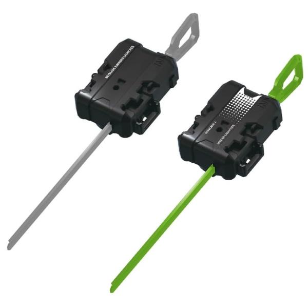 「商品情報」【2種セット】 ワインダーランチャー シルバー×ブラック(UX-08封入品)(簡易包装) + ワインダーランチャー ブラック×グリーン(CX-14封入品)(簡易包装)ワインダーランチャー 2色セット外箱なしワインダーランチャー ...