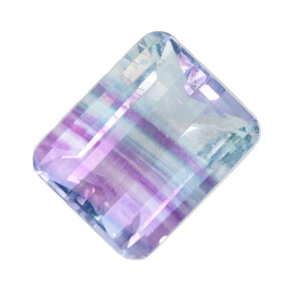■石名：フローライト■石サイズ 重量：約8×10mm　約5ctアップ■産地：アフリカ【備考】　写真のお品を即納です。*カラーストーンのインクルージョン(内包物)、微細な傷等は天然石の証です。また、画面で見る色合いと多少異なる場合がございます...
