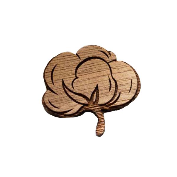 木のナチュラルな質感を活かしつつ、 かたち・もよう・テイストはさまざま。 コレクション心をくすぐるブローチです。素材【material】 クルミ材、柿渋、蜜蝋【clasp】 真鍮／ニッケルフリーサイズ：（約）30mm×28mm日本製はじまり...