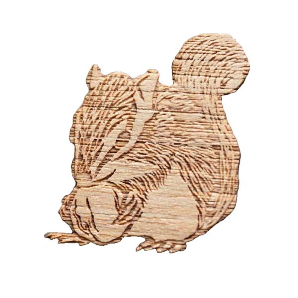 木のナチュラルな質感を活かしつつ、 かたち・もよう・テイストはさまざま。 コレクション心をくすぐるブローチです。素材【material】 クルミ材、柿渋、蜜蝋【clasp】 真鍮／ニッケルフリーサイズ：約30mm×22mm日本製はじまりは、...