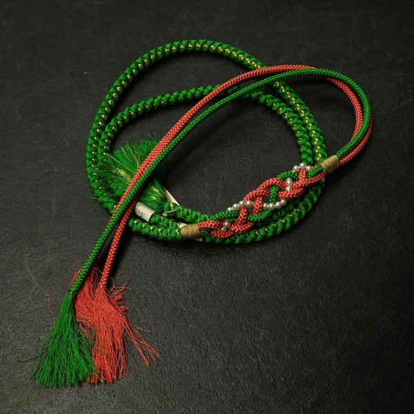 【素　材】正絹【色・柄】緑