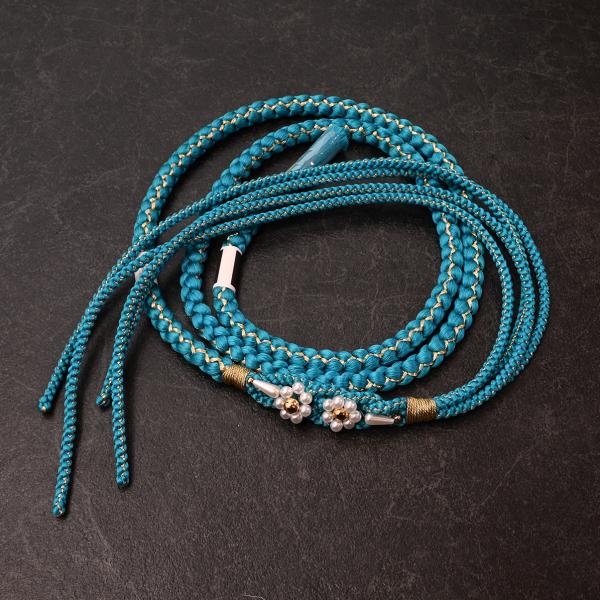 【素　材】正絹【色・柄】水色