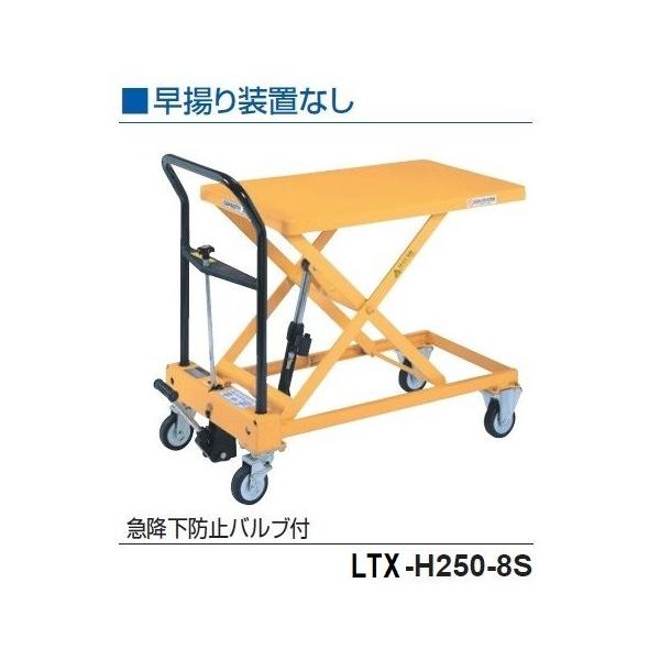 をくだ屋技研 手動式リフトテーブルキャデ LTX−H250−8S :921-000018:キョウアイ ヤフーshop - 通販 - Yahoo ...