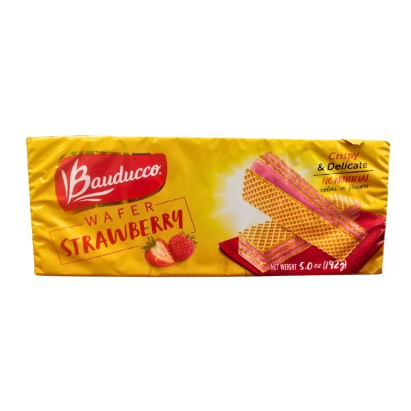 ＜商品詳細＞■原材料 ：砂糖、植物油脂（大豆を含む）、小麦粉、コーンスターチ、食塩、イチゴパウダー／ 乳化剤、香料、アカビート色素、膨張剤、酸味料、酵素■内容量 ：142g     ■賞味期限：別途商品ラベルに記載■原産国：ブラジル■保存方...