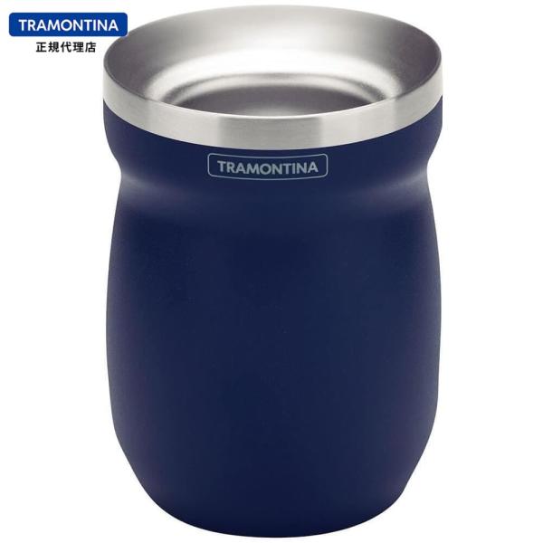 ＜商品詳細＞■商品内容 ：マテカップ(茶器)■サイズ：高さ11.2cm、本体直径8.3cm■容量 ：240ml        ■材質：ステンレス ■重量：145g■色：ブルー■原産国：ブラジル