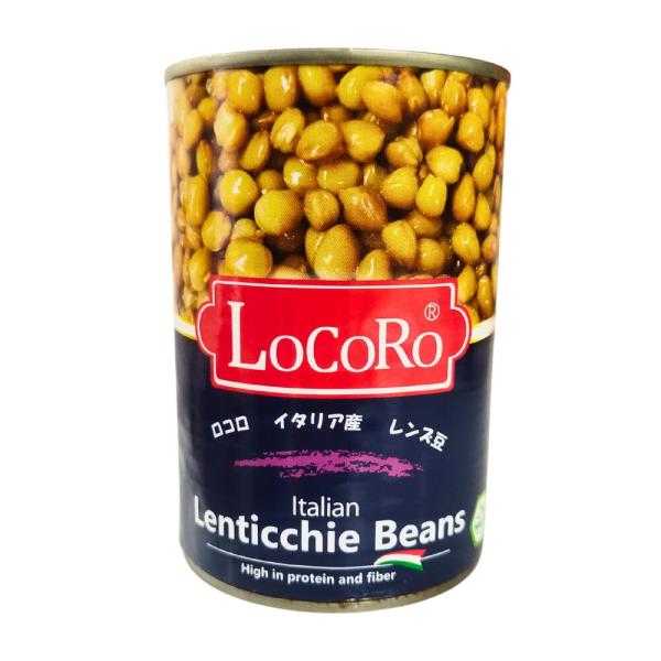 ＜商品詳細＞■原材料 ：レンズ豆、食塩■内容総量 ：400g（固形量240g）■賞味期限：缶底に記載■原産国：イタリア■保存方法：直射日光を避けて常温で保存してください。