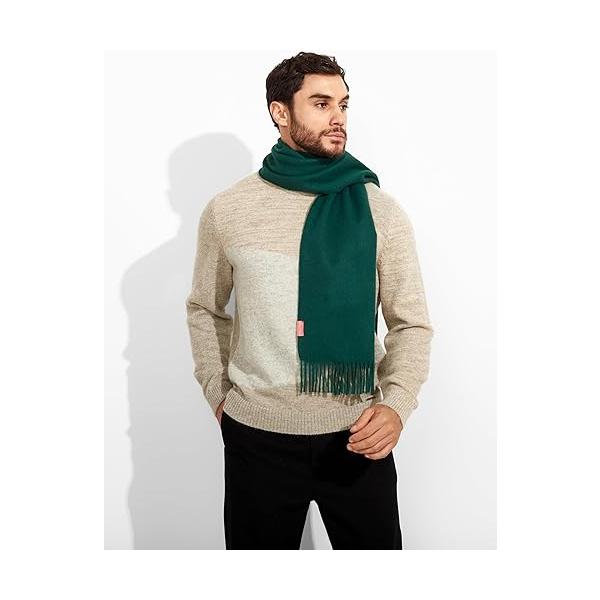 素材：ベビーアルパカ 100%原産国：ペルーサイズ：約30cm×180cm(フリンジ部分を含む)重量：約150g色：グリーン（緑・無地）お手入れ方法：ドライクリーニング