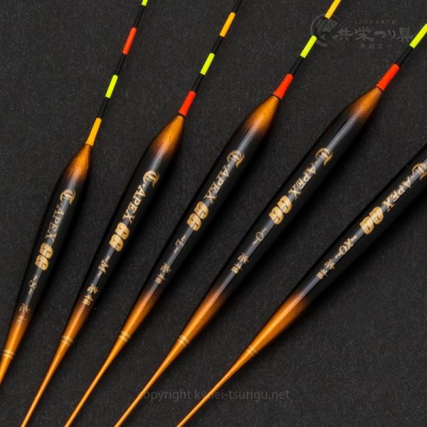 「T-APEX GG（ティーアペックス ジージー）」は新シリーズ「T-APEX」の第2弾として、ネクストゲートを基本としたボディに極細グラスムクトップを用いた浅ダナセット釣り用に開発した浮子です。タチの早さ、サワリ、アタリと鮮明な表現が特徴...