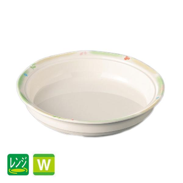 電子レンジ対応ネオエレックス「(電子レンジ再加熱対応メラミン樹脂)（ダブルコーティング）」。やさしい小花柄をデザインした、電子レンジ対応メラミン食器です。病院やカフェテリアなど様々なシーンでお使いいただけます。●耐熱温度は140℃で一般のメ...