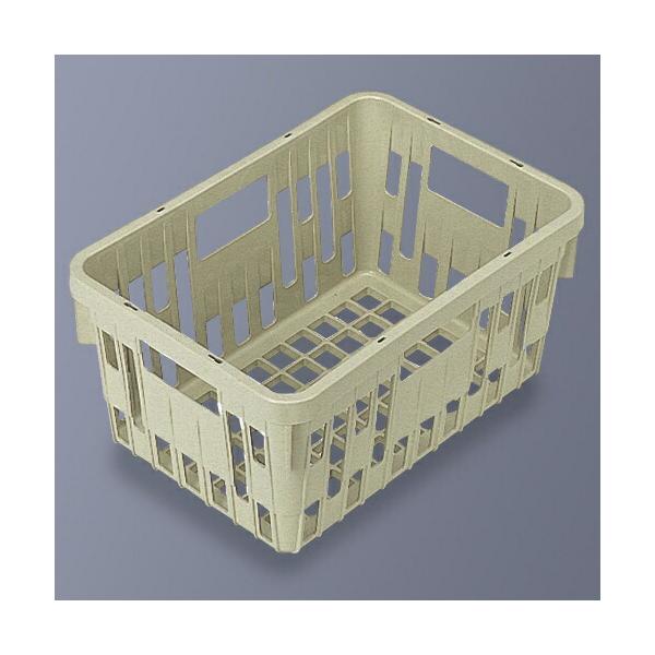 軽くて丈夫、メタルマークの付着を防止するプラスチック製食器かごです。強化磁器等に付着しがちなメタルマークや破損の防止に大きな効果が得られます。熱風消毒保管庫での繰り返しの使用にも十分耐えられ、しかも熱くなり過ぎません。しっかりと組み合う安定...