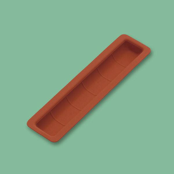 スチームコンベクションオーブン、冷凍庫にも使用できます(−30℃〜200℃)。全品、ホテルパンサイズに準拠した寸法です。塩素系漂白剤を使用した消毒が可能です。20mlずつ目安線が付いています。■商品名：副菜用シリコンかまぼこ型■サイズ：25...