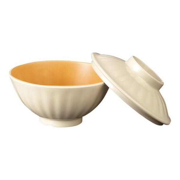 まるで食卓に花が咲いたようにカラフルな食器たち。滑らかな色のグラデーションが織りなす美しさが魅力です。器の内と外の2色のコントラスとも個性的。飯碗、小鉢、丸皿が揃い、色のコーディネートもお楽しみいただけます。配膳中にずれにくいインロー蓋で、...