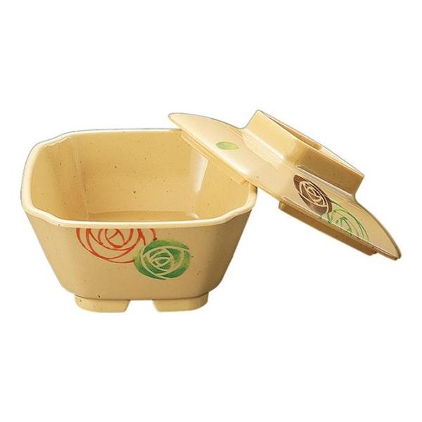 高い耐熱性・耐久性と扱いやすさを両立。扱いやすさはそのままに、ニュークックチルシステムへの対応が可能になりました。電子レンジはご使用いただけません。■商品名：正角小鉢 蓋■サイズ：直径102×高さ28mm■材質：メラミン■耐熱温度：120℃...