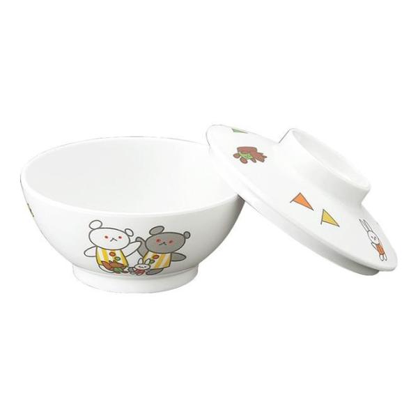 名作絵本のキャラクター、こぐまちゃん。シンプルな線と形、鮮やかで明るい色づかいは、小さな子どもたちの感性をくすぐる絵柄です。電子レンジはご使用いただけません。■商品名：飯茶碗 身■サイズ：直径108×高さ50mm■満水容量：260cc■材質...