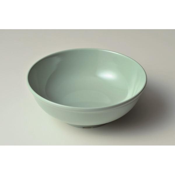 洗練された色あい。中華単色青磁。どんな料理を盛り付けてもしっくりと合う、青緑色の器です。■メーカー：エンテック/ENTEC(千羽鶴印)■商品名：胴張り丼・小 ■柄名・シリーズ名：青磁 ■型番：CS-16G■サイズ：直径194mm×高さ72m...