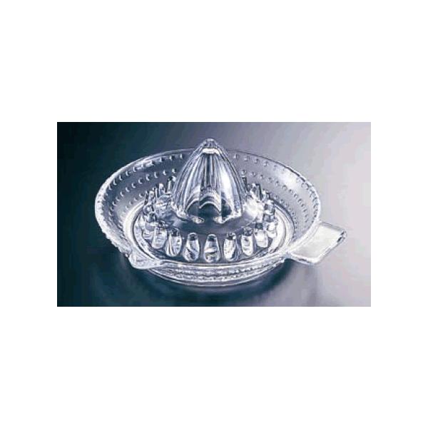 ■サイズ：Ф136mm×(高さ)68mm ●レモンをぎゅぎゅっと！果汁まるごと絞って新鮮ビタミン丸かじり！　●レモンやオレンジなどの果物をしぼるのに使用。フランス、アルコロック製です。