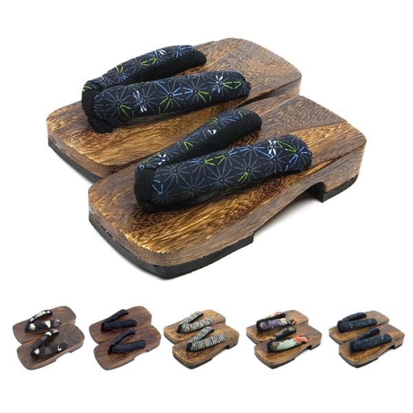 男の子用の桐焼下駄になります。台裏に滑り止めつきです。各サイズからお選び頂けます。※この度、柄が選べるようになりました！サイズ 18cm、19.5cm、21cm、23cm表記サイズは台の実寸になります。※下駄や草履は履いた時に5mm〜1cm...