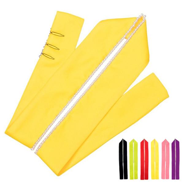 【訳あり】パール付き伊達衿 6色商品説明 手持ちの着物にお使いいただくだけで華やかになるパールのついた豪華な伊達衿（重ね衿）です。重ね衿は少ししか見えない部分ですが、合わせる色や飾りによって、印象がかなり変わります。お顔に近い部分で、目立つ...