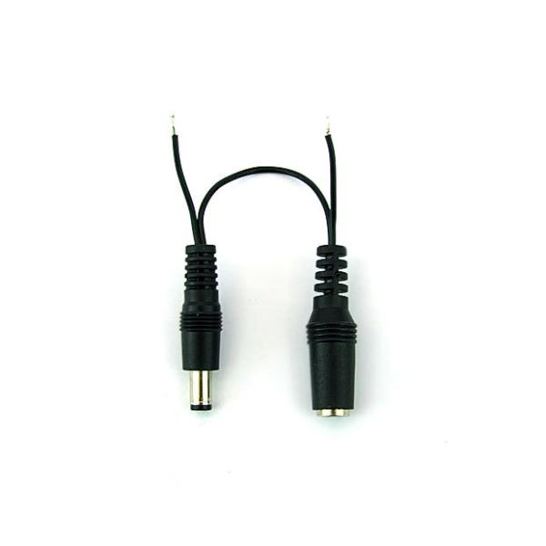 ケーブルの途中にスイッチやリレー等を割り込せ、ACアダプターの出力側をON/OFF可能にするケーブルです。φ2.1mmプラグ形式のACアダプターの出力側に接続して使用します。スイッチをはじめ、リレーなどの接点出力を持った機器と接続してACア...