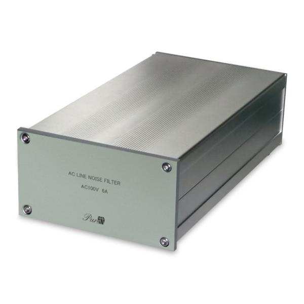 オーディオ機器の高周波ノイズ対策におすすめ！！・ノイズフィルターユニットにはパルス性ノイズの減衰特性に優れた「アモルファス・コア」を採用・主要パーツは取り付け済み、ハンダ付け不要・堅牢なアルミケース採用　フロントパネルは厚さ5mmのアルミ削...