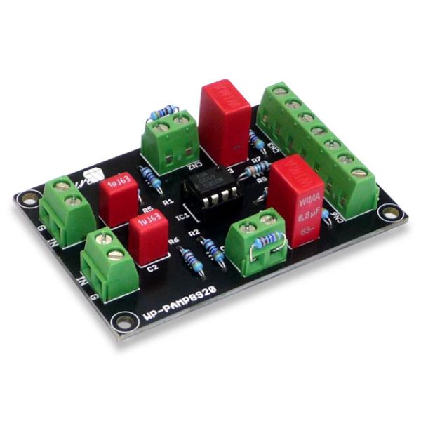 カスタマイズ可能な高音質プリアンプ基板の完成品●誰もが認める音の良さ!! 「MUSES8920」オペアンプ搭載   他のオペアンプに交換して音の違いを楽しむことができます●ドイツ「WIMA」社製フィルムコンデンサなど高音質パーツを採用●端子...