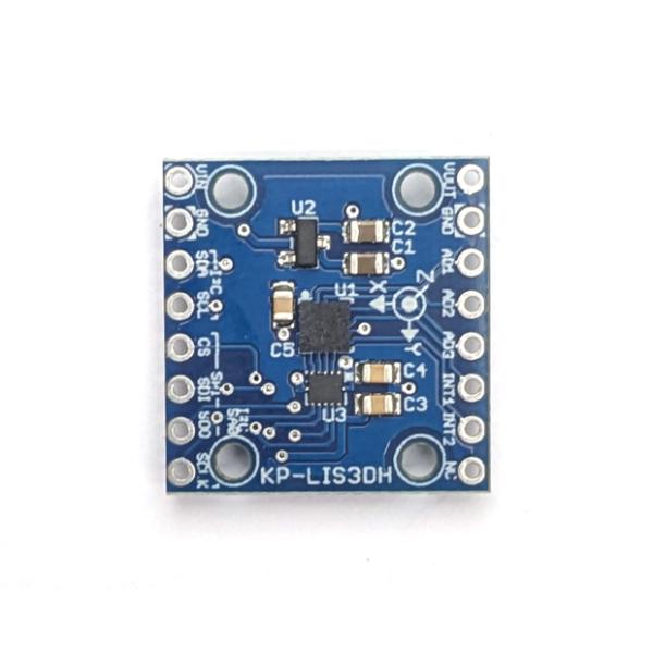 LIS3DH搭載の3軸加速度センサーを扱いやすくしたモジュール3軸MEMS加速度センサーST社「LIS3DH」を搭載したセンシングモジュールです。デバイスの主要なピンを全て引き出し、ブレッドボードやユニバーサル基板でも使いやすいDIP16ピ...