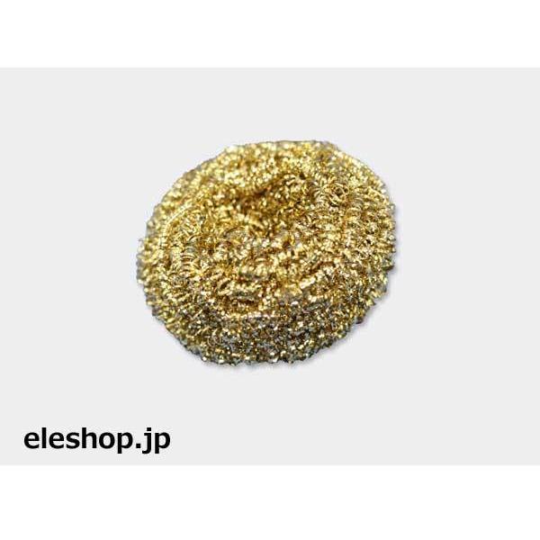 こて台FH800用の交換クリーニングワイヤ。HAKKO599Bよりもきれに拭え、しかも酸化防止に必要なハンダはこて先に残ります。