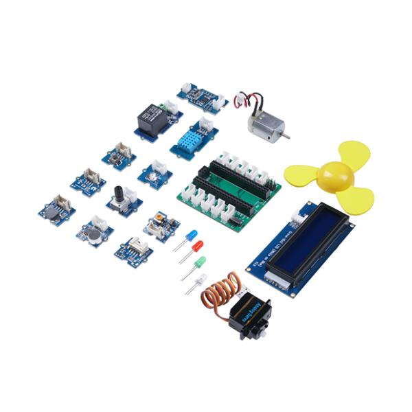 Raspberry Pi Pico用の拡張用ベースボード「GroveShield for Pi Pico」と、実験や評価に役立つ様々なGroveモジュールがセットになったスターターキットです。※Raspberry Pi Pico(CPUボー...