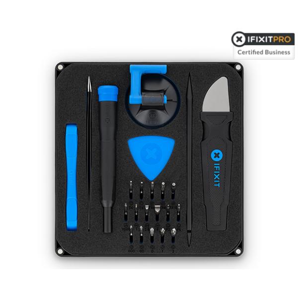 精密機器の割れたスクリーンやバッテリー交換作業など緊急時の作業をするためのドライバービットやオープニングツールなどが1つにまとまったツールキットです。※本製品は【IF145-348-2】【IF145-348-1】の改良版です。