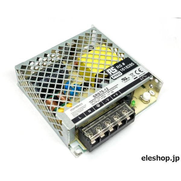 RS Pro 72 W 組み込みスイッチモード電源 SMPS、12 V dc、密閉型。この RS Pro 72 W 組み込みスイッチモード電源（ SMPS ）は、 100 → 240 V ac の電流を安定した 12 V dc 充電に変換す...