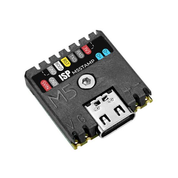 Stamp ISPは、USBインターフェースを内蔵していない「M5Stamp Pico」等へのプログラム書き込みに使用する超小型プログラミングツールです。電力消費の高いESP32 SoCの書き込みを安定させるため、高出力3.3V DC-DC...