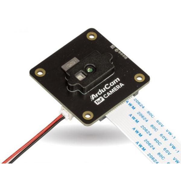 Raspberry PiやJetson Nano等のカメラ用コネクタ(MIPI CSI)に接続するだけで使用できる、ToF(Time of Flight)式二次元測距センサモジュールです。ロボット制御でよく使われる障害物検知や、画像処理によ...