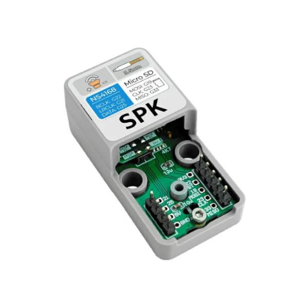 本製品はATOM NS4168搭載 スピーカーキットから、スピーカーベースと1 Wスピーカー（形が丸型から角形に変更）のみを取り出した製品です。ATOM本体は含まれませんATOM LiteおよびATOMS3 Lite用に設計されたオーディオ...