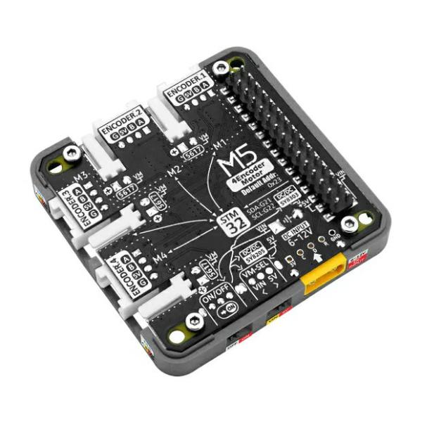 STM32F030とBL5617チップを利用した4 チャネルのエンコーダ読み取り機能付きモータドライバモジュールです。モータの正転、逆転、停止、ブレーキなどの機能を簡単に実装でき、エンコーダ読み取りにより絶対位置決め、速度調整など、複数の制...