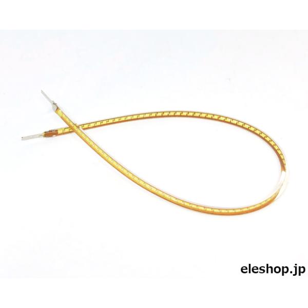 軟質のシリコーン樹脂内に多数のLEDが並列に封入された、線状に発光するLEDユニットです。<br>発光体部分は自由に曲げられますので、ネオンライト風のイルミネーションの製作等におすすめです。