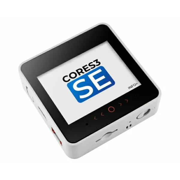 第3世代のCoreデバイスであるESP32-S3を搭載したM5Stack開発キットです。CoreS3 SEはCoreS3の軽量化バージョンです。CoreS3から、カメラ、照度・近接センサ、6軸IMU、3軸地磁気センサが取り除かれています。ま...