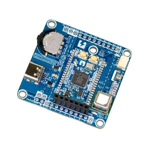 温湿度・気圧センサ（BME280）、CO2センサ（SCD40）、照度センサ（VEML7700）を搭載した RP2040 マイコンボード（Picossci）です。マイコン部にはPicossci RP2040 ピッチ変換基板を採用しており、Qw...