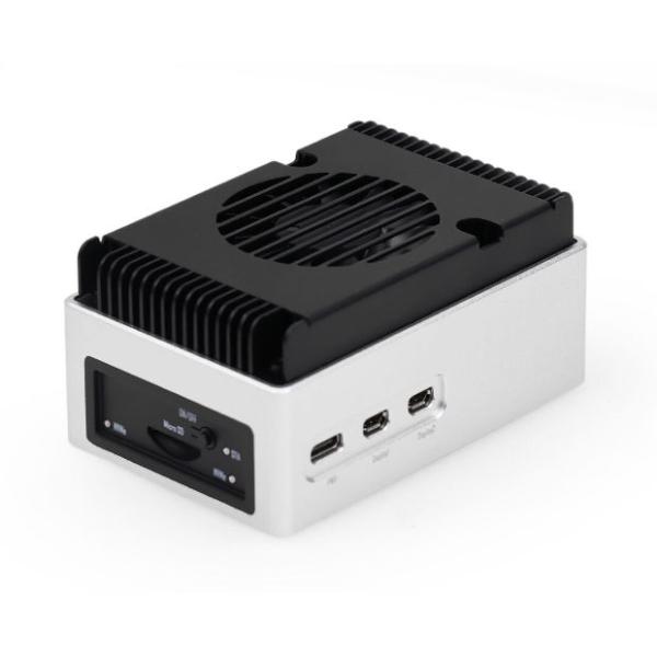 Raspberry Pi 5をベースとしたエッジAIデバイスです。クアッドコアArm Cortex-A76プロセッサ、8 GB RAM、M.2 SSD対応、Hailo-8 AIアクセラレーションを備え、最大26 TOPS、リアルタイム、低レ...