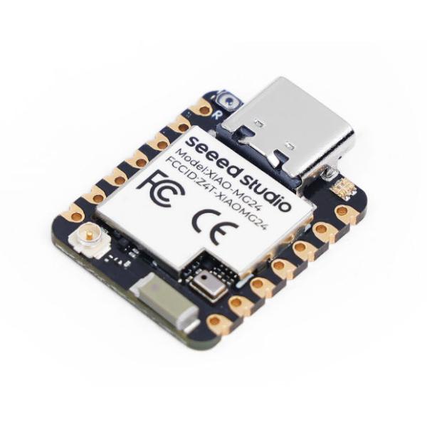Seeed Studio XIAO MG24に、アナログマイクと6軸IMUセンサが加わった製品です。Silicon Labs EFR32MG24 をベースにした超低消費電力のワイヤレス開発ボードです。 Matter over Thread ...