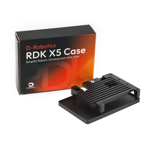 RDK X5専用に設計された金属製の黒ケースです。RDK X5本体をしっかりと保護し、効果的な放熱が可能です。ポートとアンテナ周辺は切り抜かれているので、安定した信号送信とプラグアンドプレイな使い勝手の容易さが保証されています。また、簡単に...