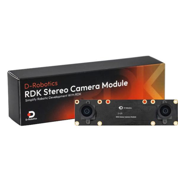 RDK X5専用に設計されたステレオ深度カメラモジュールです。2メガピクセルのカラーイメージセンサを2個搭載。同期された動画を22ピン MIPI CSIインターフェース経由で出力します。<br><br>ハードウェアレ...
