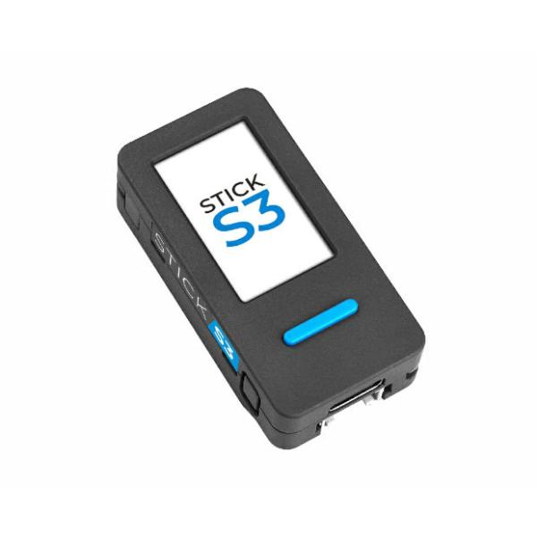 M5StickC Plus2の後継製品です。遠隔制御やIoTアプリケーション用のコンパクトで高性能なプログラマブルコントローラです。メインコントローラに ESP32-S3-PICO-1-N8R8が搭載され、 2.4 GHz Wi-Fi無線通...