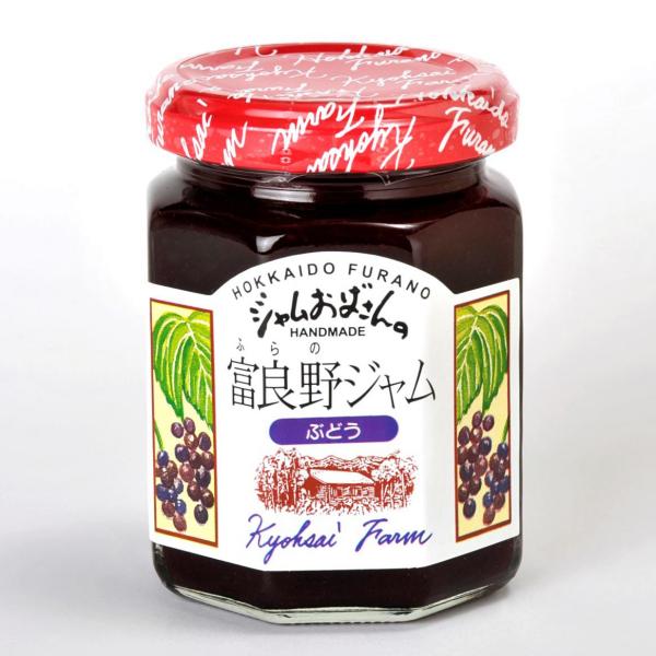 品種はキャンベルを使用。皮ごと濾して、なめらかでコクのあるジャムに仕上げました。[内容量]ミディアムサイズ（140g）[糖度]55度[原材料]ぶどう、甜菜グラニュー糖、レモン果汁、りんご果汁、ビタミンC[賞味期限]製造から2年間[保存方法]...