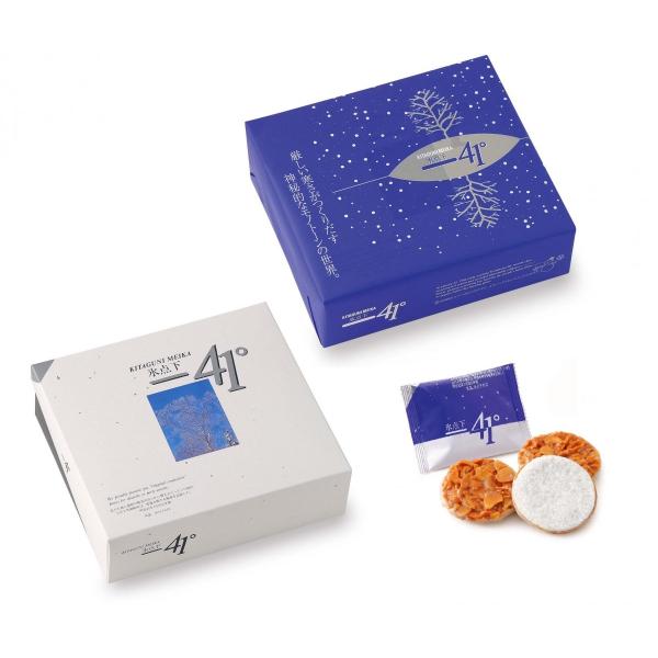 数々の賞を受賞した「氷点下41°」旭川を代表する銘菓として好評を得ています。雪のようなウェハースのサクサクした食感とアーモンドとホワイトチョコの組み合わせが大人気です。1902年1月25日（明治35年）早朝、旭川で記録した日本最低気温−41...
