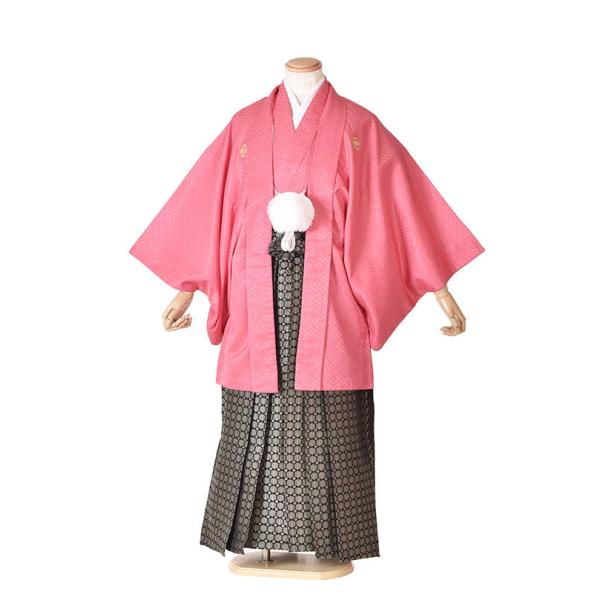【商品情報】■肩裄：約7３cm／袴丈：約9１cm／羽織丈：９２ｃｍ■標準ウエスト100cmまで 身長160cm~165cm※実際の商品の家紋は、写真の家紋と異なる場合があります。帯・小物はこちらでコーディネートさせていただきます。掲載画像に...
