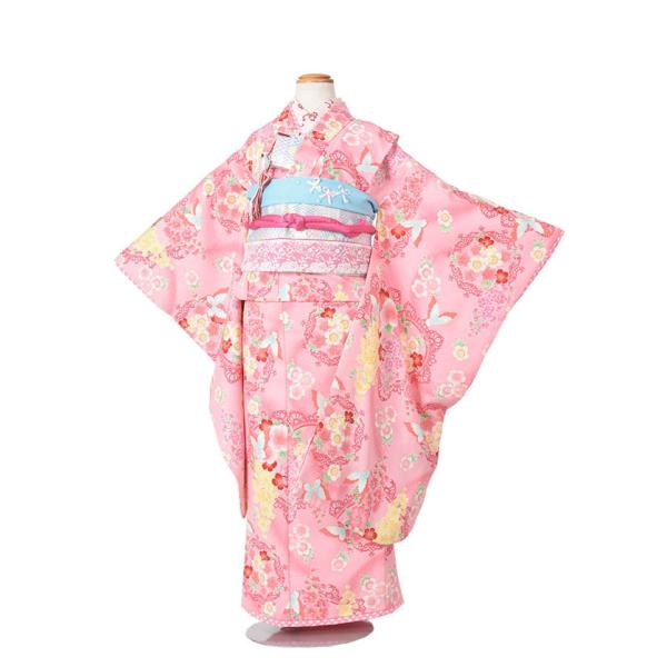 【商品情報】素材 :化繊サイズ ■身長115cm~125cm■身丈:134cm 肩裄54cm 袖丈:75cm※標準サイズに調整済です。※簡単なサイズ調整(腰紐にて)が必要な場合があります。※小物はこちらでコーディネートさせて頂きます。掲載画...