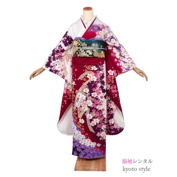【レンタル振袖18点セット】必要なものが全て揃った豪華18点振袖セットです。届いてすぐに着用可能です。通常は3泊4日のレンタルですが成人式期間中はご利用日の10日前に発送、利用日から10日以内の返却で大丈夫なのであわてることなくゆっくりレン...
