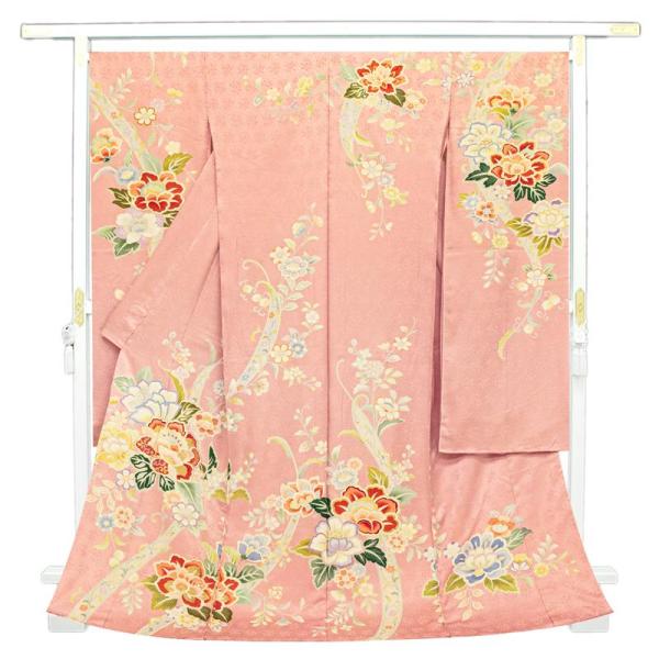 ■匠の卓越した手仕事の京友禅手描き染で制作された優雅な特撰本加工振袖です。■優美吉祥四季王朝花文を華やかな色彩を用い本金加工や手刺繍で豪華に表現しています。■振布付きで細部にまでこだわりの物づくりの逸品が晴れの日の特別な着姿を応援します。■...