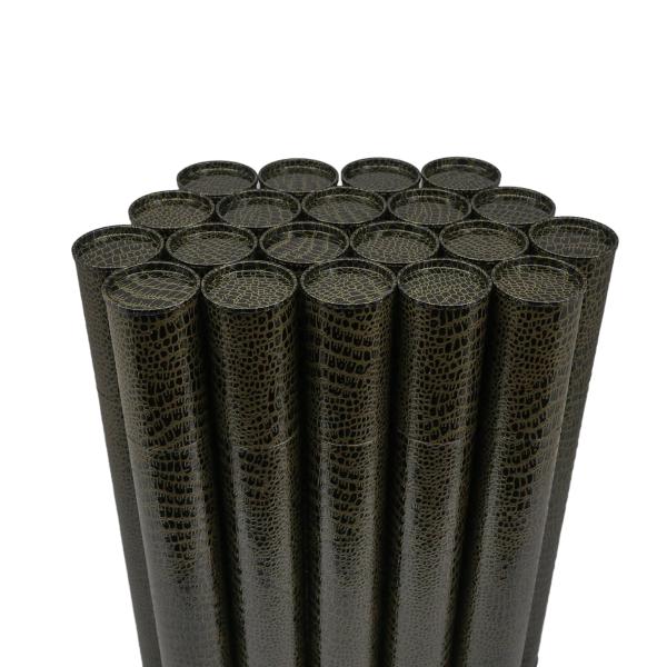 ■本体サイズ：内径50mm 長さ450mm 肉厚1mm■1本の重さ：約81ｇ■収納サイズ目安：B3（364mm×515mm） / A2（420mm×594mm）■20本セット■製造国：日本◆名入れ/箔押し加工は別途承っておりますので、ご希望...