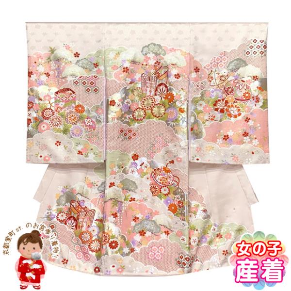 ●一つ身の着物●襦袢（じゅばん）・サイズ　身丈：　約 ９９ｃｍ　裄丈：　約 ４７ｃｍ　袖丈：　約 ５９ｃｍ・素材　表地：　正絹　裏地：　ポリエステル　１００％　じゅばん：　ポリエステル１００％・生産　日本製